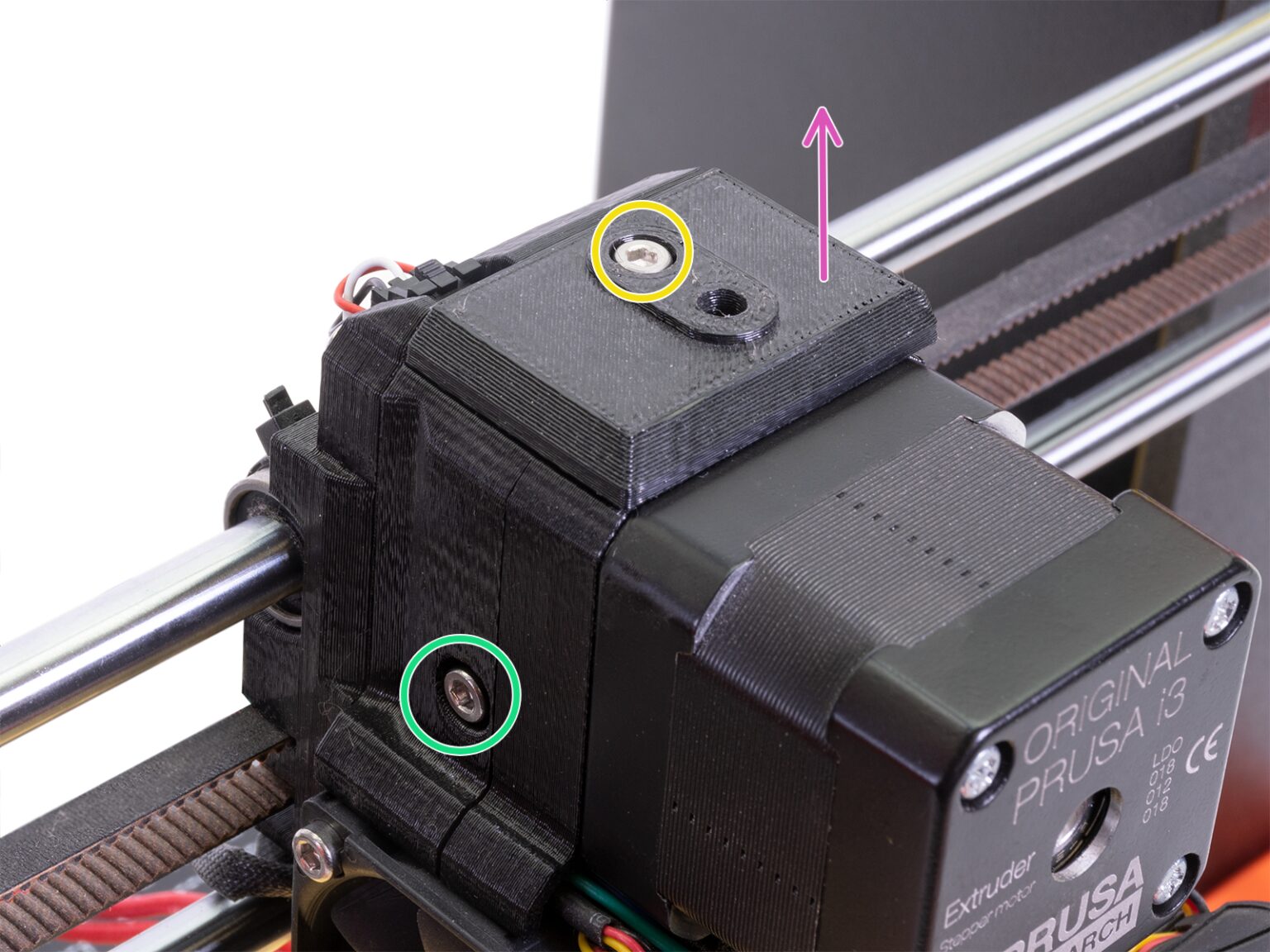 2B. MK3S Extruder disassembly | Prusa Knowledge Base