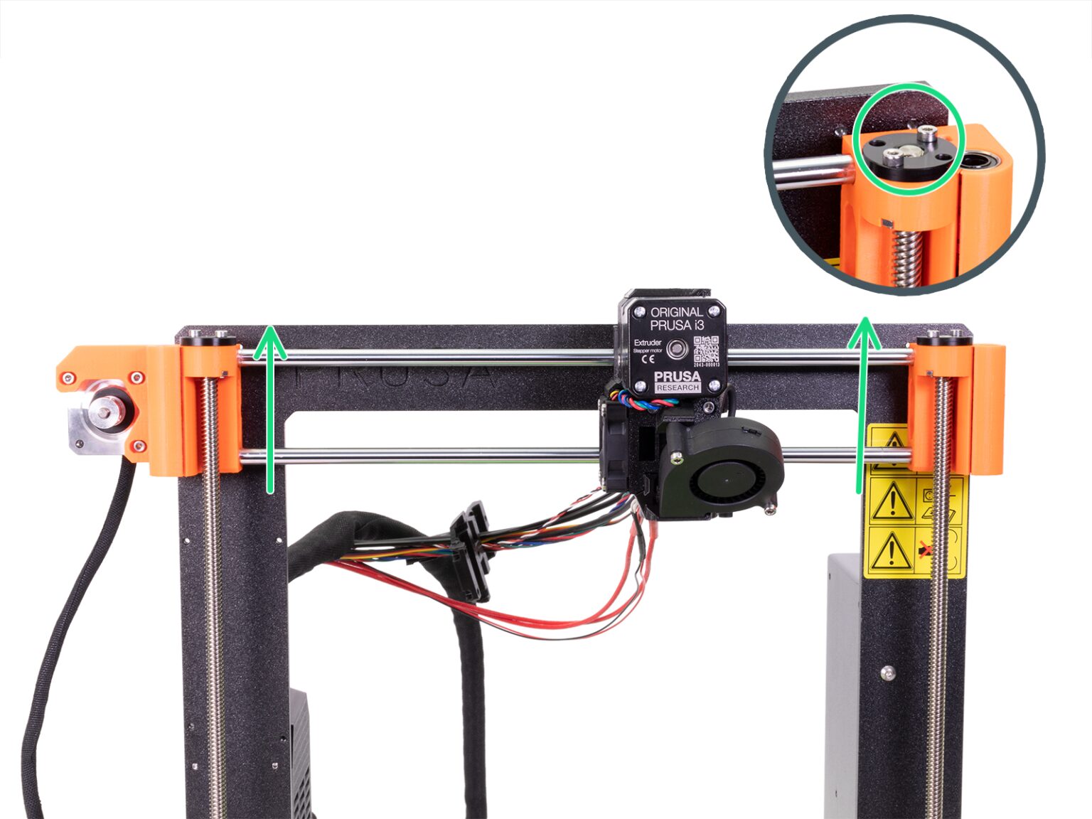 How to replace bearings on the X-axis (MK3S+) | Prusa Knowledge Base