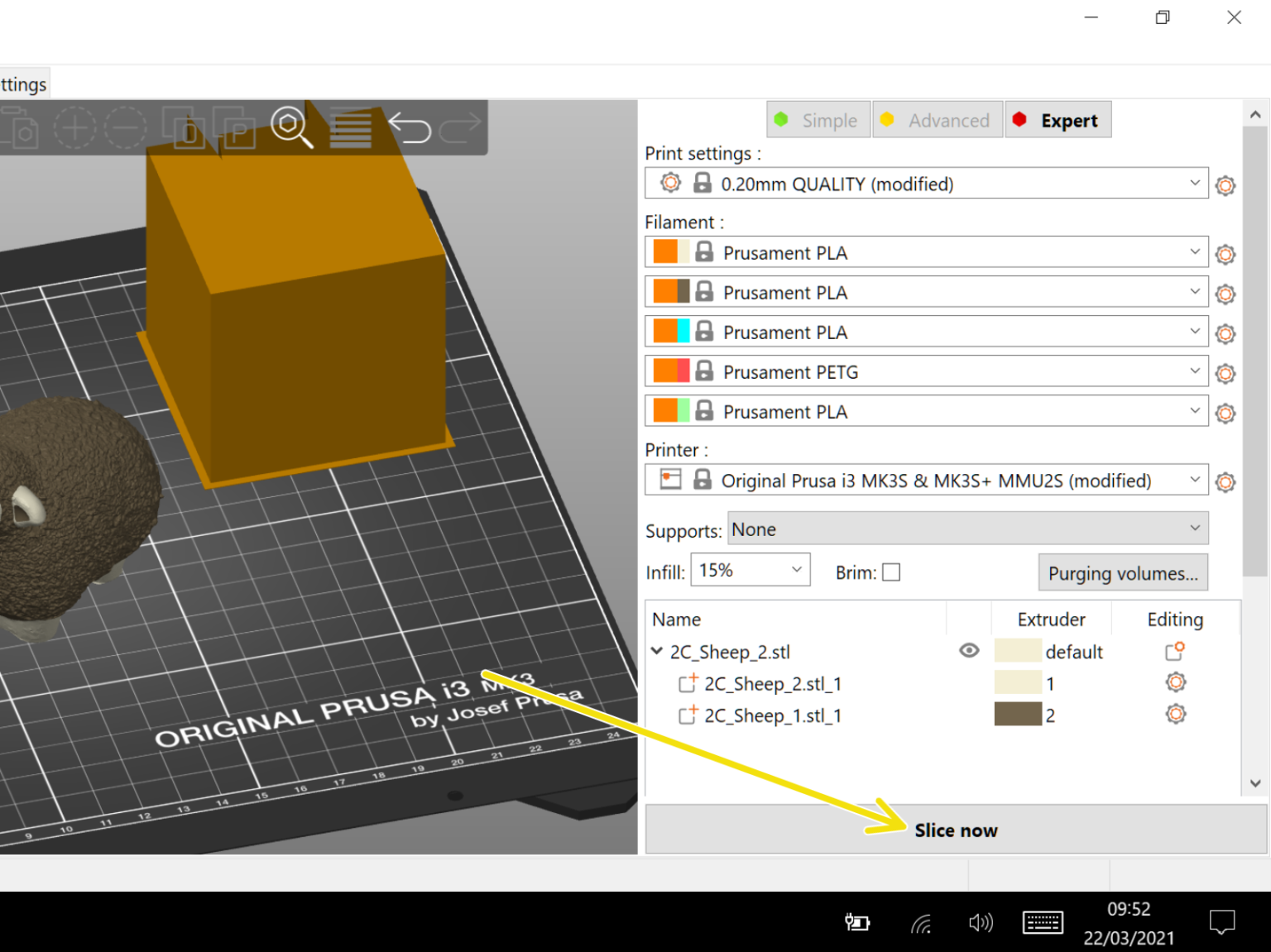 G-code preparation for MMU2S | Prusa Knowledge Base