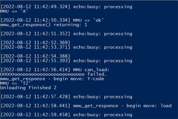 Logging data over serial line (MMU2S) | Prusa Knowledge Base