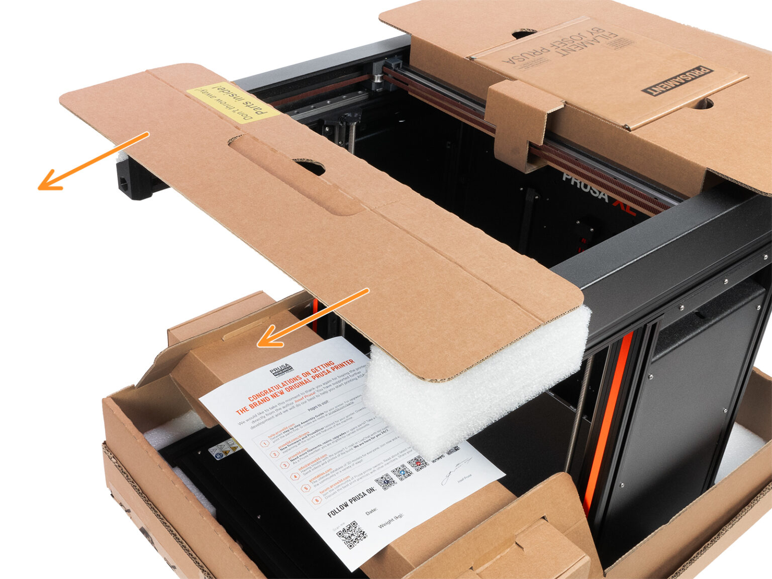 2A. Printer Unboxing | Prusa Knowledge Base