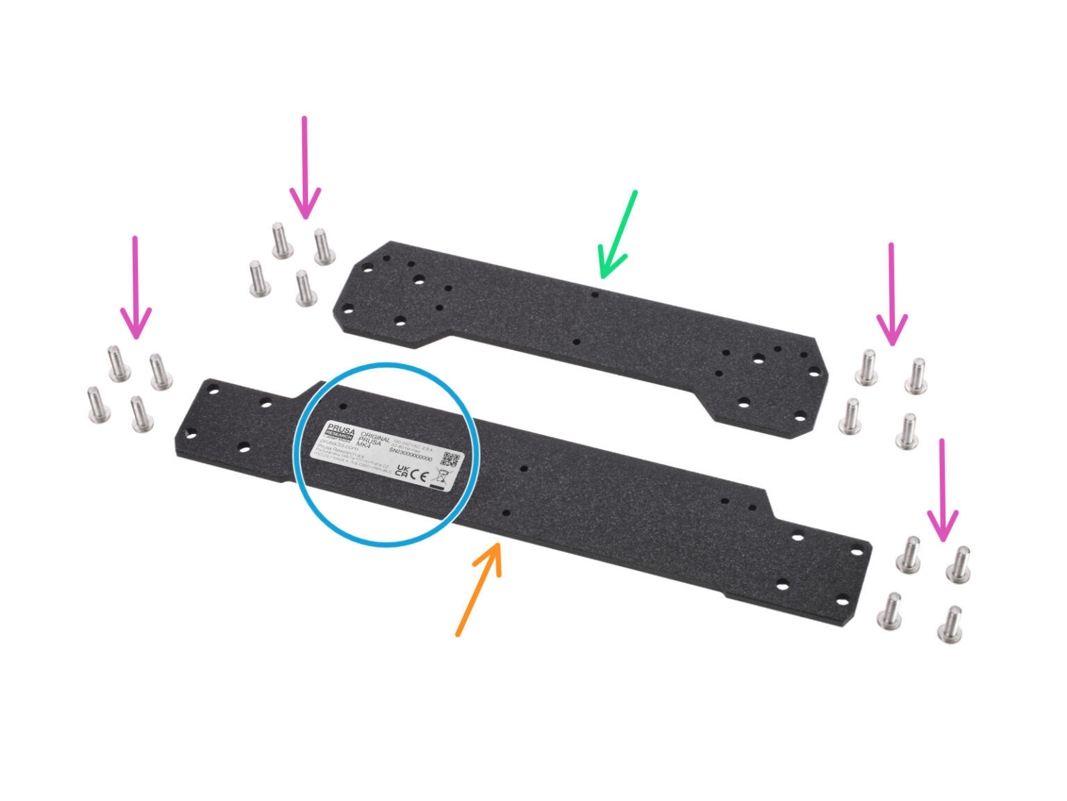 2A. Zusammenbau der Y-Achse | Prusa Knowledge Base
