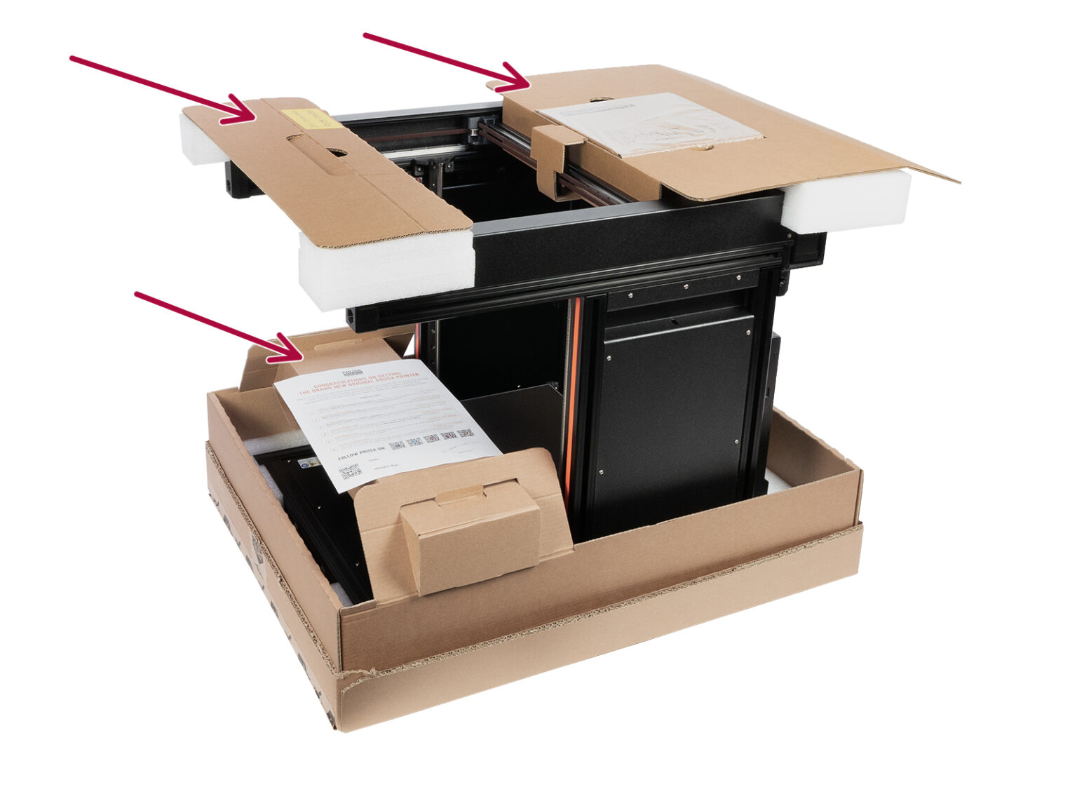 2A. Printer Unboxing | Prusa Knowledge Base