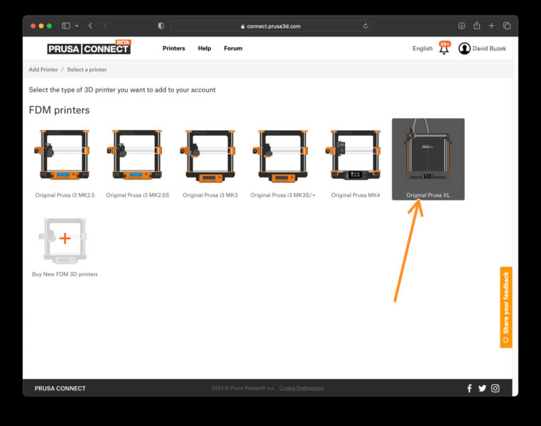 Adding the printer to Prusa Connect (XL) | Prusa Knowledge Base