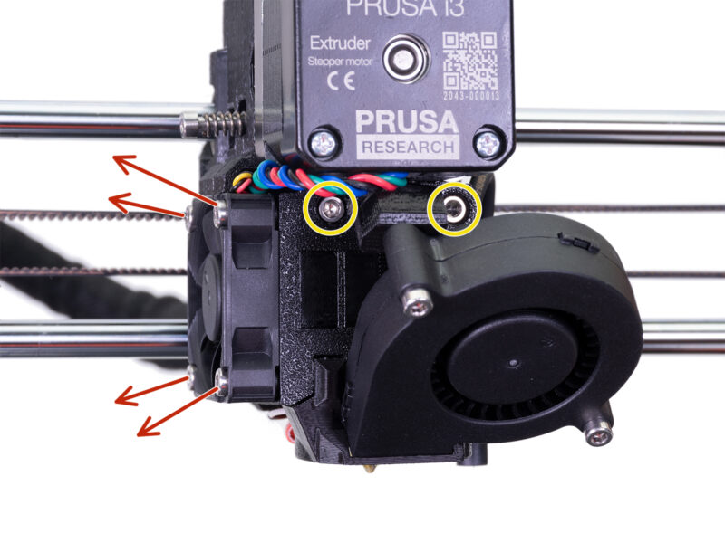 2A. MK3S+ extruder disassembly | Prusa Knowledge Base