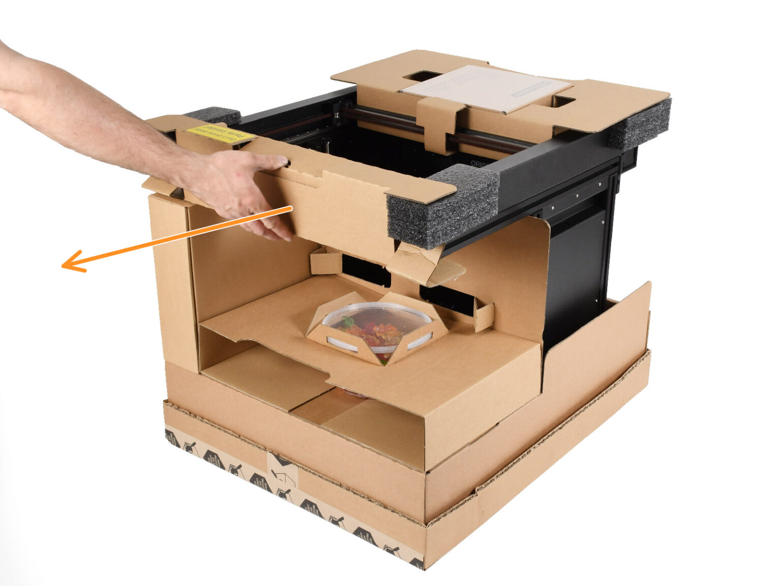 2B. Printer Unboxing | Prusa Knowledge Base