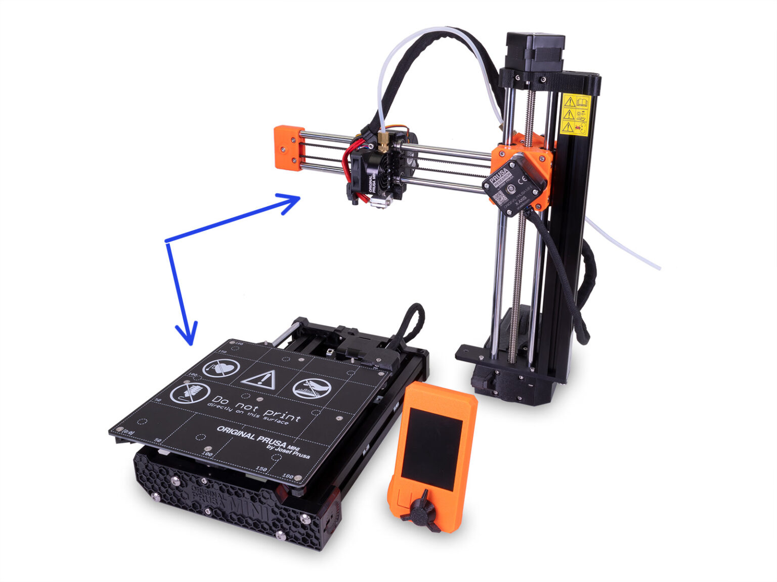Building your MINI+ (printed spool holder) | Prusa Knowledge Base