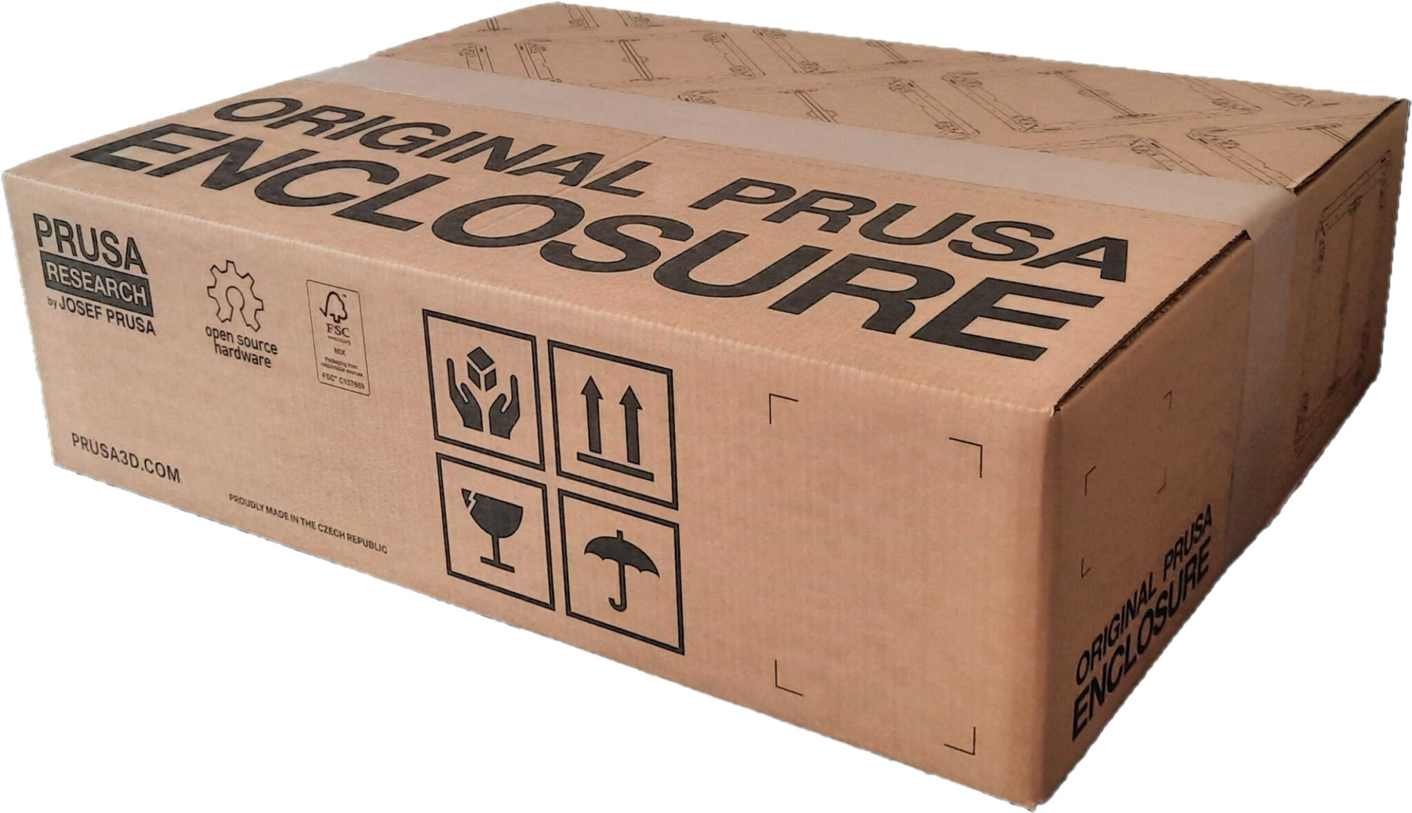Packing the Enclosure for return - Original Packing material | Prusa ...