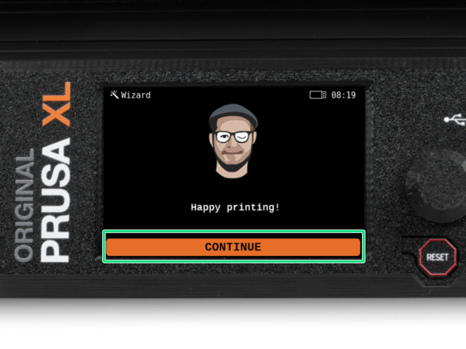 7. First run | Prusa Knowledge Base
