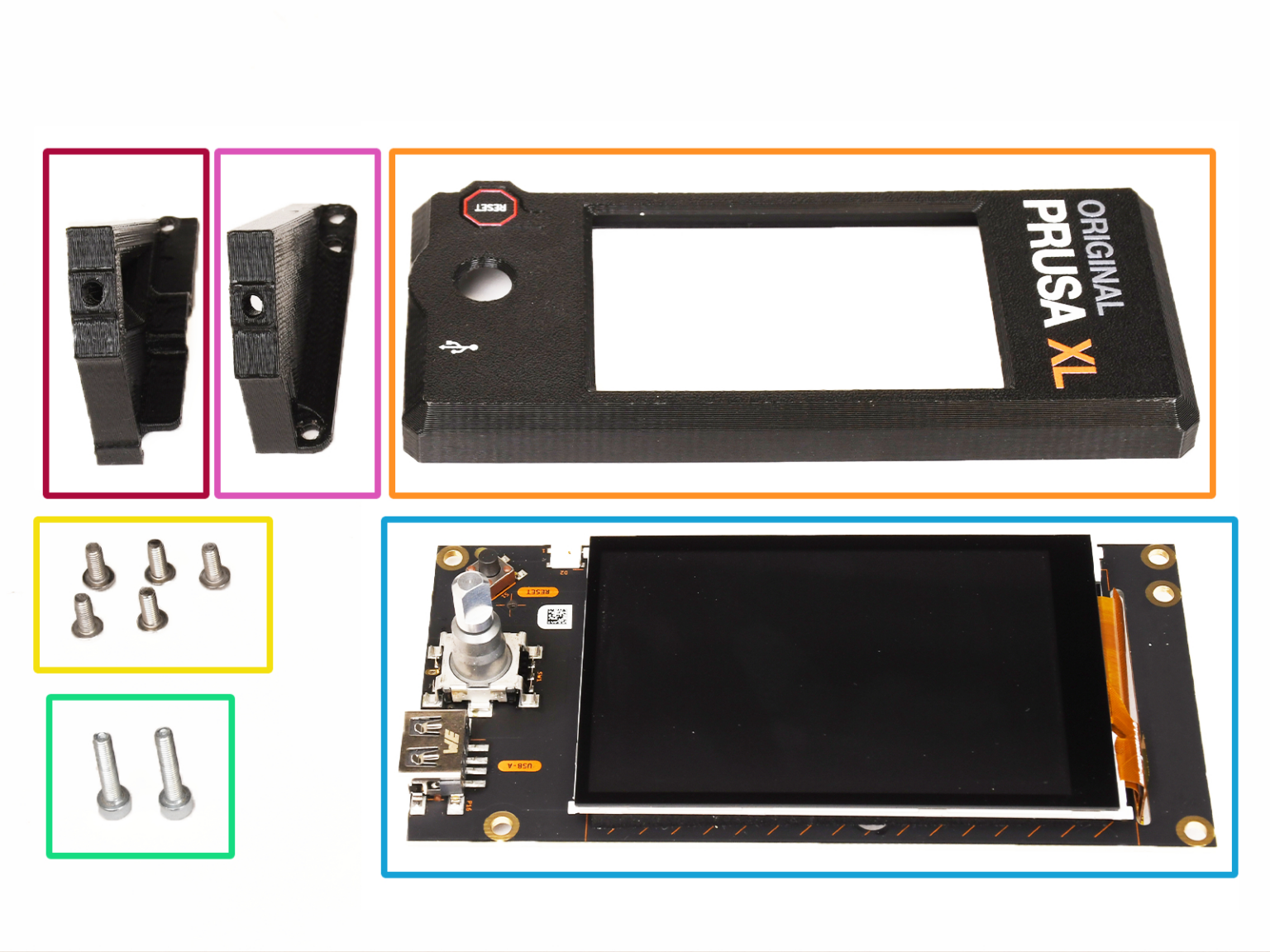 How to change xLCD and xLCD cable (XL single-tool) | Prusa Knowledge Base