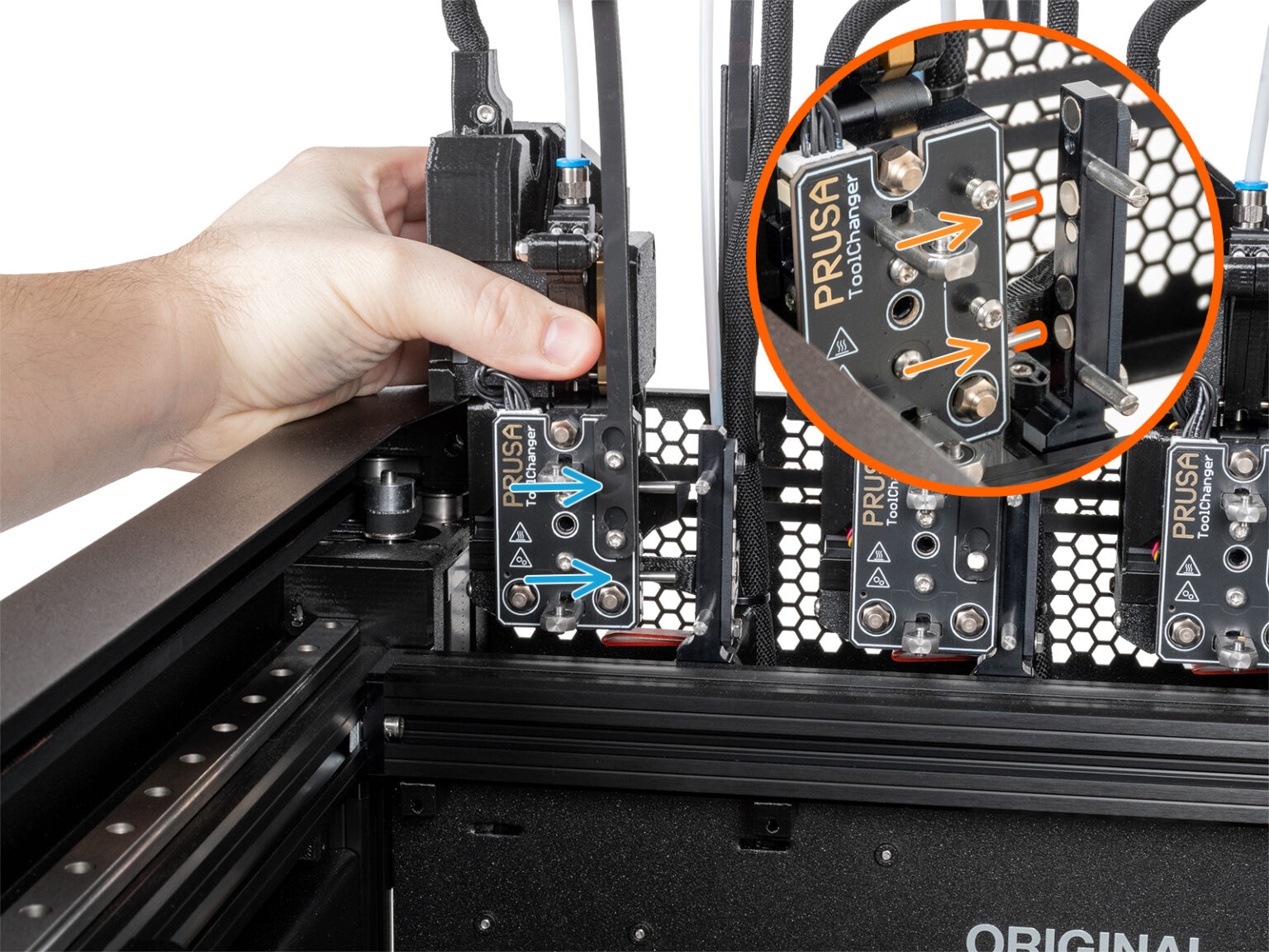 How to lubricate the coupler pins on Original Prusa XL (Multi-Tool ...