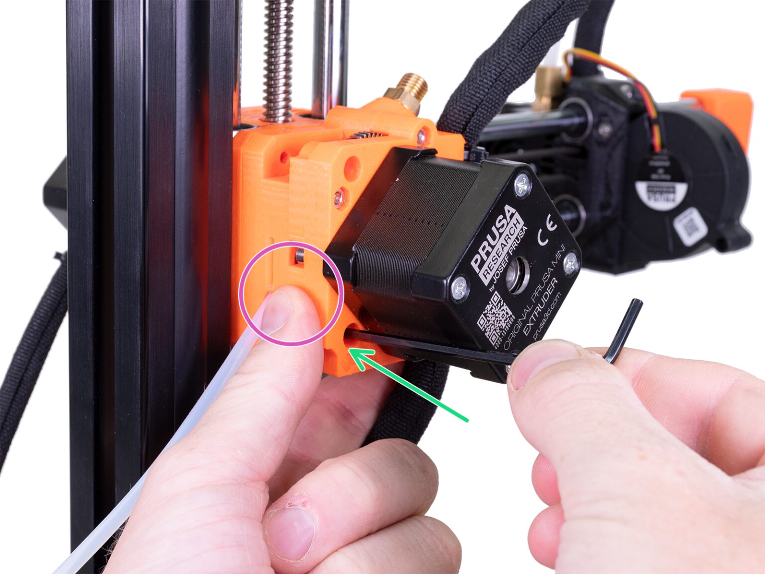 How to access and clean the extruder-pulley (MINI/MINI+) | Prusa ...