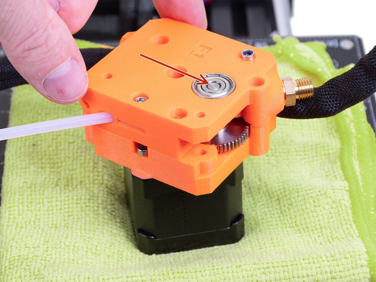 How to access and clean the extruder-pulley (MINI/MINI+) | Prusa ...