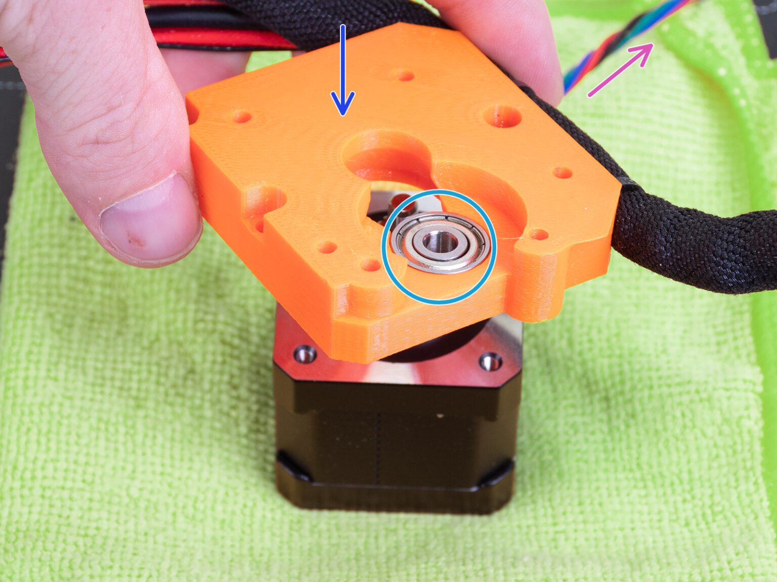 How to replace an extruder motor (MINI/MINI+) | Prusa Knowledge Base