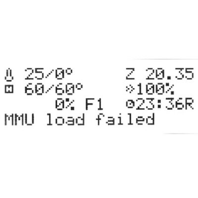 Chybová hlášení při tisku | Prusa Knowledge Base