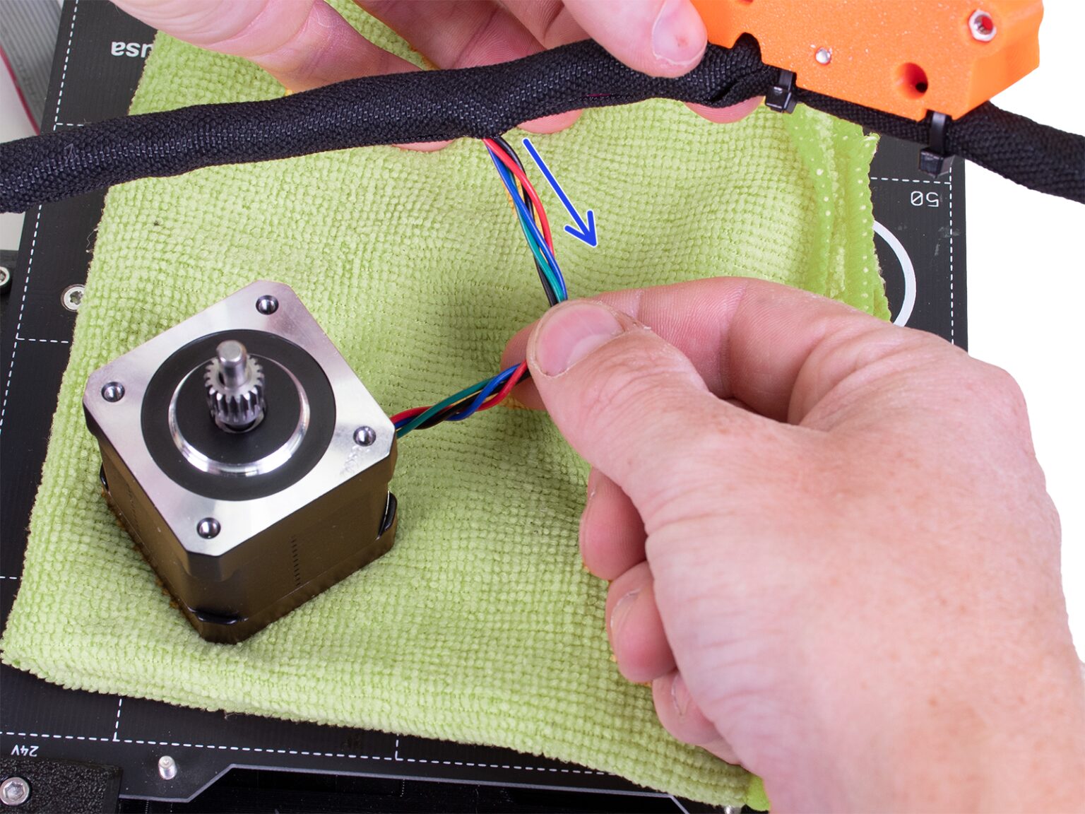 How to replace an extruder motor (MINI/MINI+) | Prusa Knowledge Base