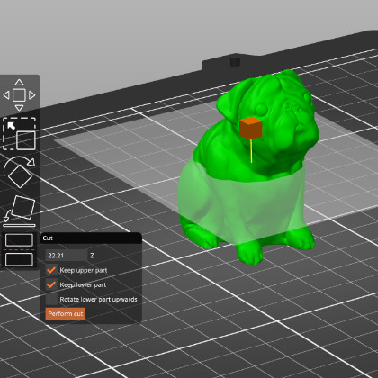 Cut tool | Prusa Knowledge Base