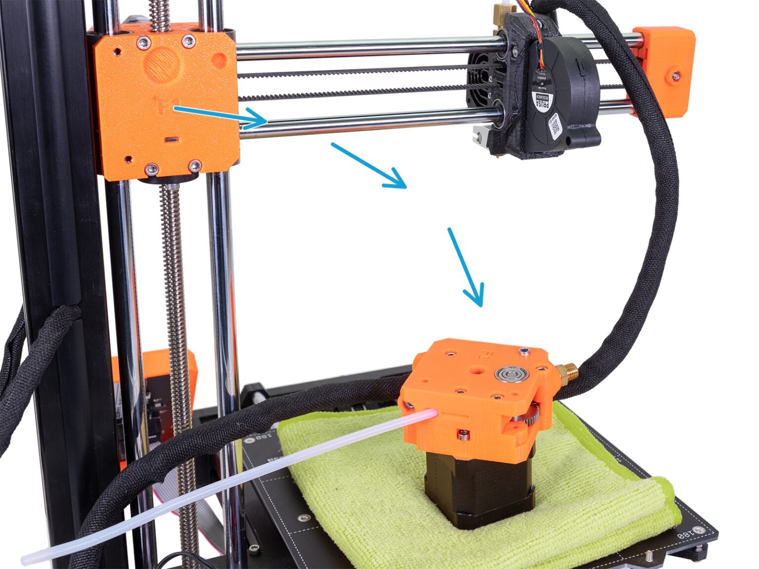 How to access and clean the extruder-pulley (MINI/MINI+) | Prusa Knowledge Base